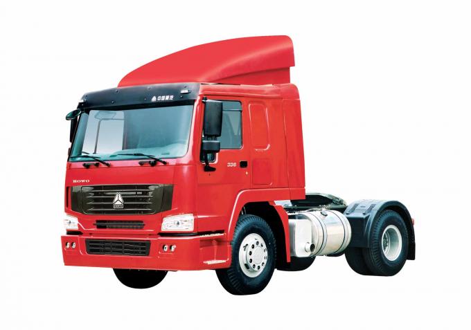 Two Axle Prime Mover Truck , 4 x 2 Driving 336 Horse Power 10 Speeds ...